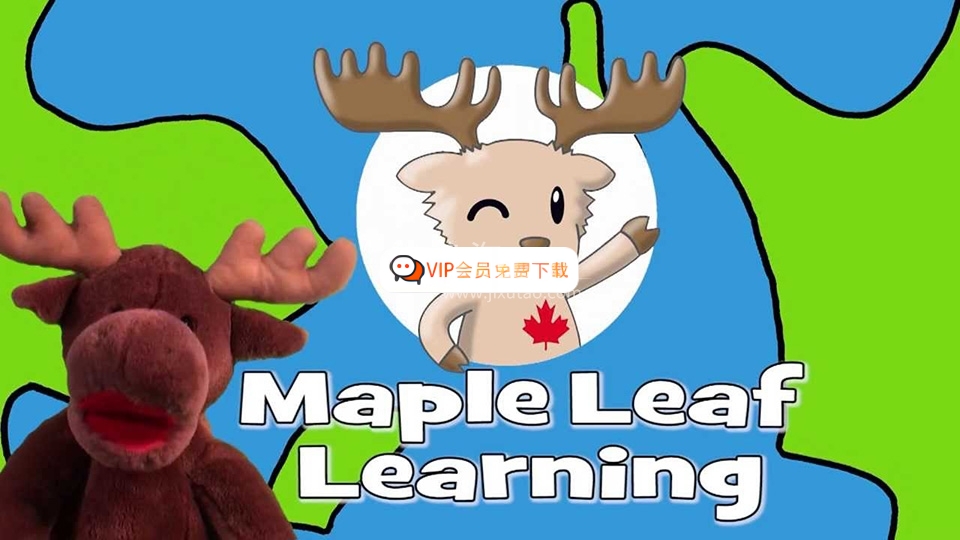 Youtube英文儿歌自然拼读动画《Maple Leaf Learning》全410集，1080P高清视频带英文字幕，百度网盘下载！-悟思学